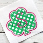 Shamrock Frame Beaded