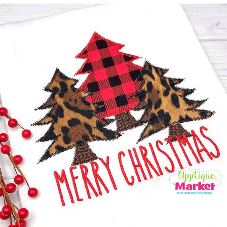Three Christmas Trees